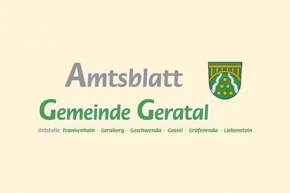 Gemeinde Geratal – Landgemeinde im Thüringer Wald.